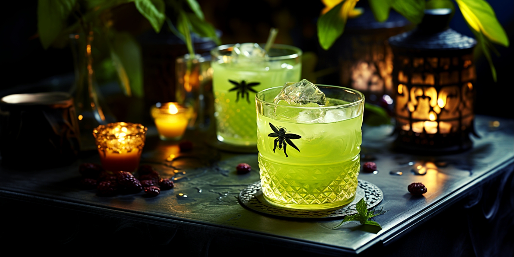Swamp Water Cocktail Recipe for Halloween - The Mixer UK
