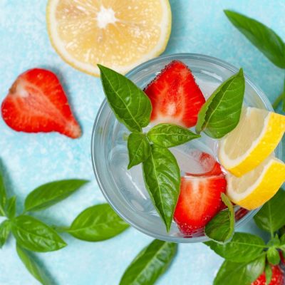 The Easy Way to Make a Strawberry Basil Cocktail