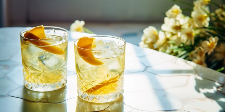 Fabulous and Floral: White Negroni Recipe
