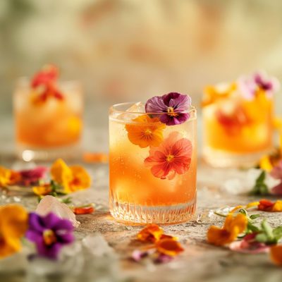 Edible Flowers for Cocktails: Top Recipes & Tips